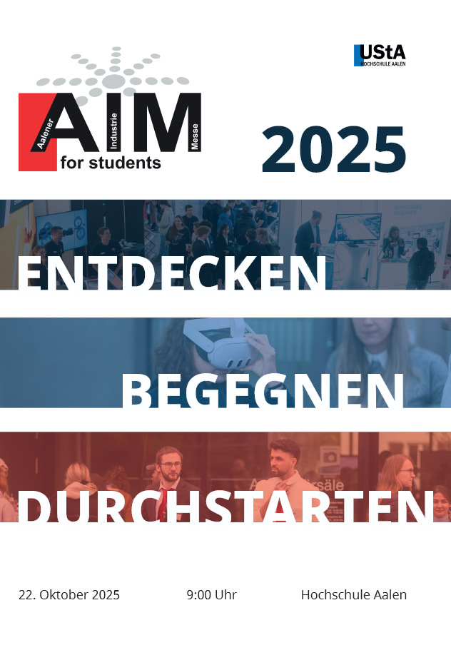 cover_2025 - AIM for students - Aalener Industriemesse